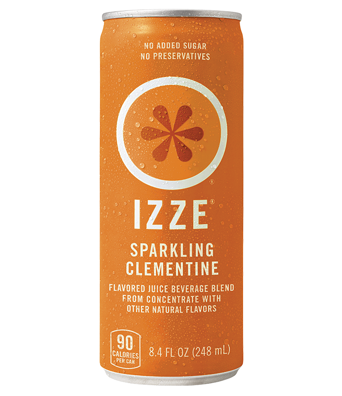Izze® Sparkling Juice - Clementine 8.4 oz. | PepsiCo School Source | K-12 Foodservice